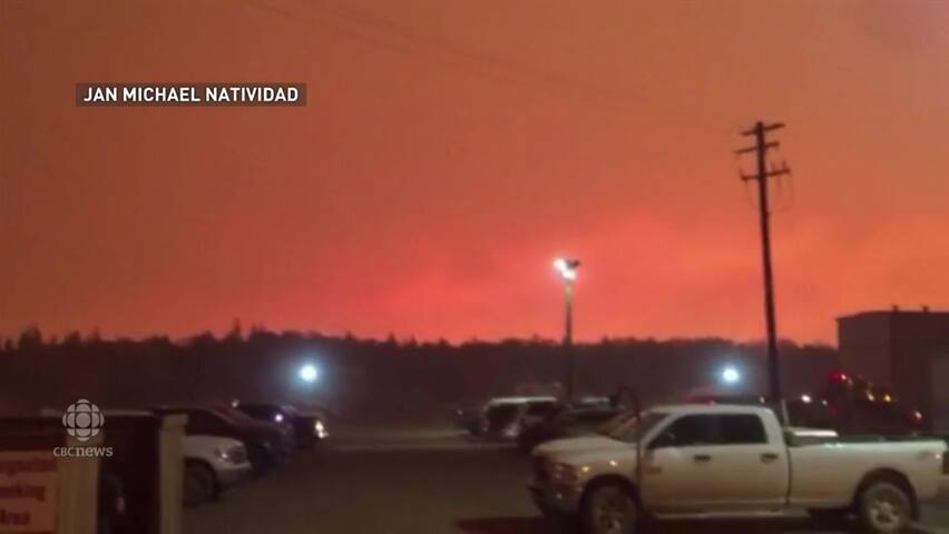 Growing Wildfire Forces Evacuation Of Fort Mcmurray Oilsands Camps