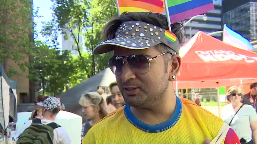 Pride Parade Brings Electric Vibe To Torontos Streets Sunday Cbc News