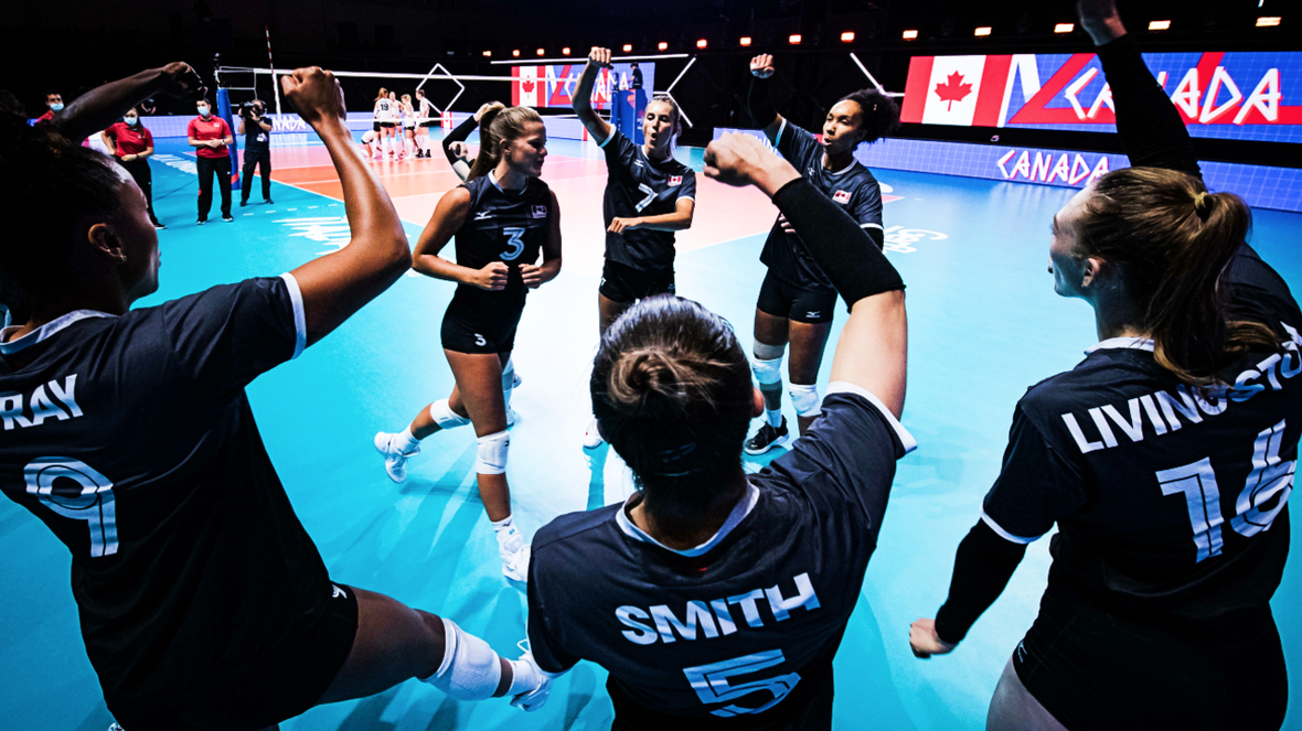 Fivb Volleyball Womens Nations League Belgium Vs Canada Cbc Ca
